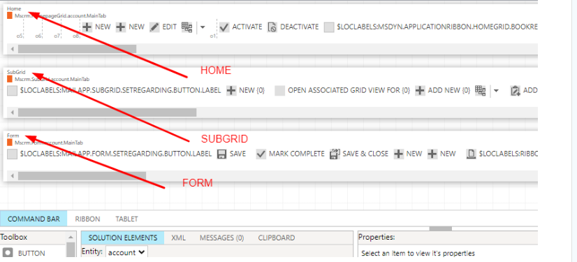 Ribbon Workbench For Dynamics 365 Add A Custom Button On Entity Form In Account With Url Action