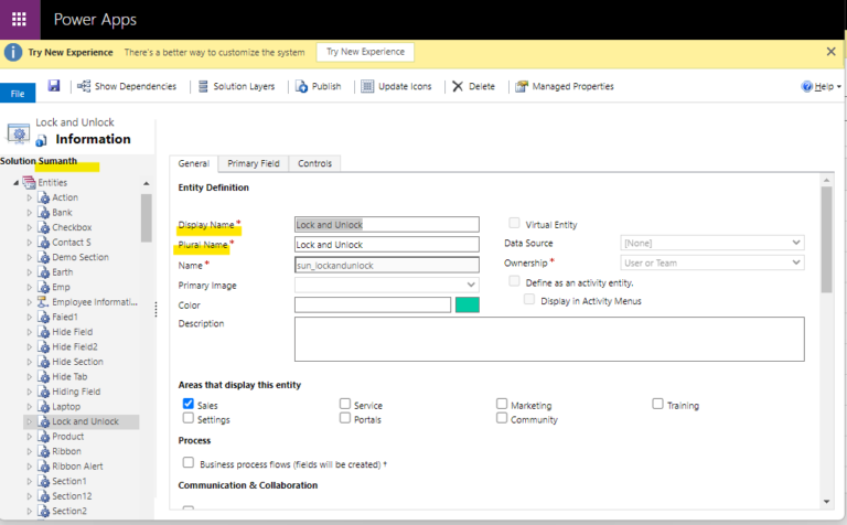 Lock And Unlock Fields By Using Javascript In Dynamics 365 Crmonce 7731