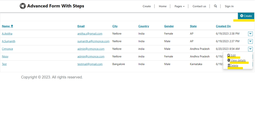 How To Create Edit And Readonly In Entity List Using Entity Form In Dynamics 365 Portals Crmonce