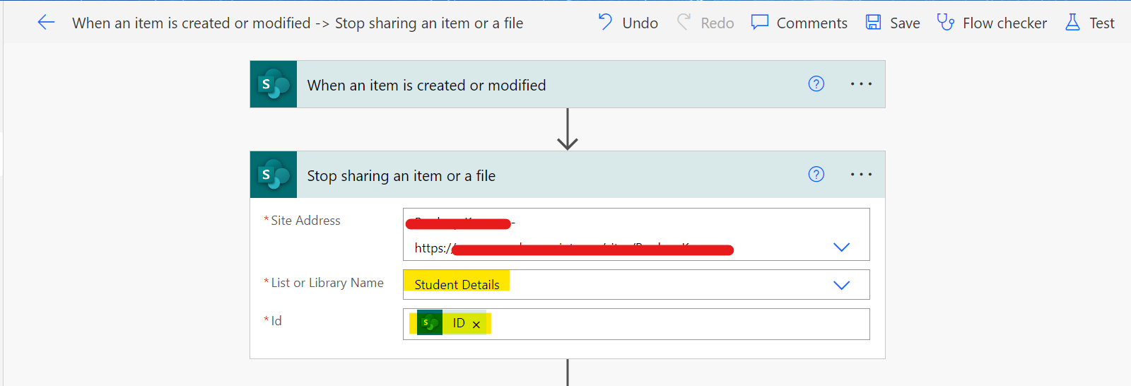 Replace SharePoint Item Level Permissions Using Power Automate - CRMONCE Replace SharePoint Item Level Permissions Using Power Automate - CRMONCE