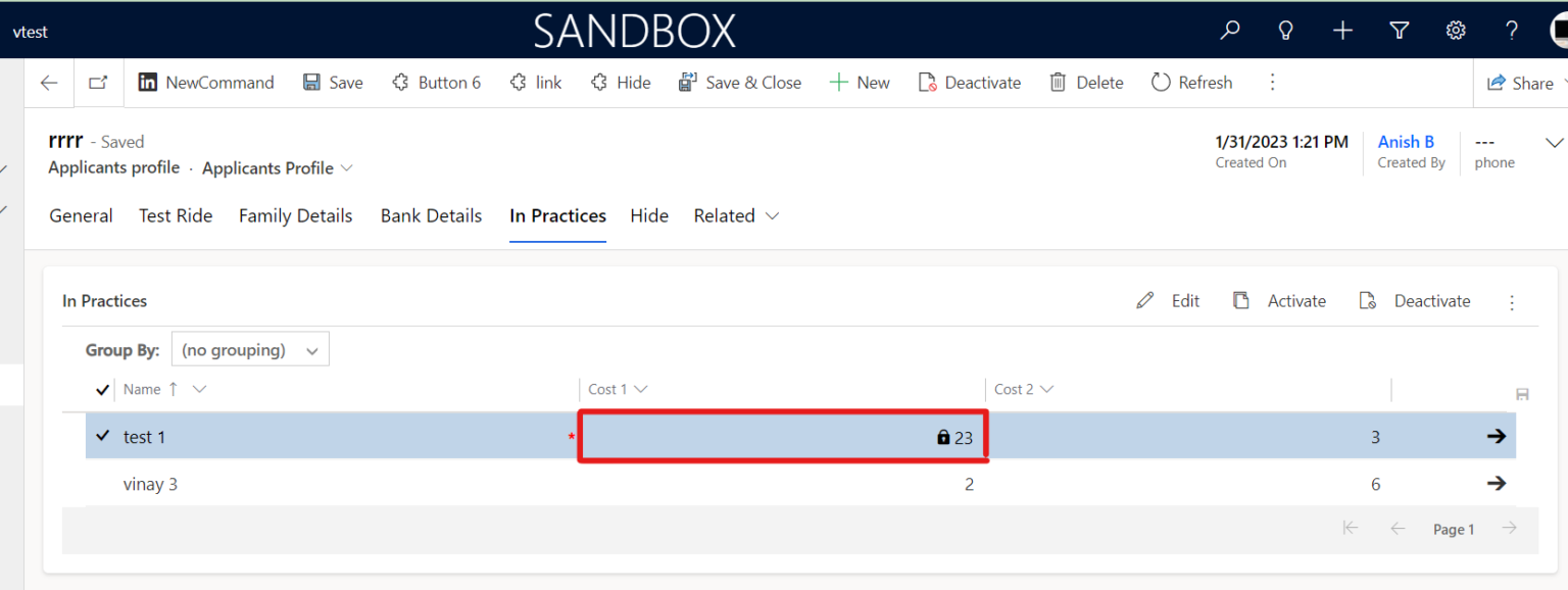How To Make Fields Disable Read Only In Editable Grid In Dynamics 365 Crmonce